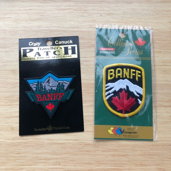 Vintage | Other | Vintage Banff National Park Patches Lot Of 2 New ...
